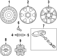 Ruedas Original para Toyota FJ Cruiser 2007 2008 2009 2010 2011 Marca ...