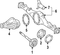 Eje Propulsor Original para Toyota Tacoma Marca TOYOTA Número de Parte ...