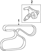 Banda serpentina Original para Toyota Camry Toyota RAV4 Scion xB Marca ...