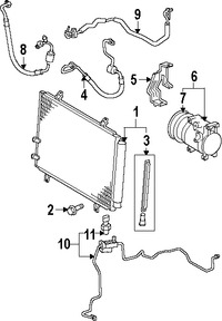 Compresor Aire Acondicionado Original para Toyota Camry 2007 2008 2009 ...