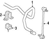 Barra Estabilizadora para Toyota Sienna 2004
