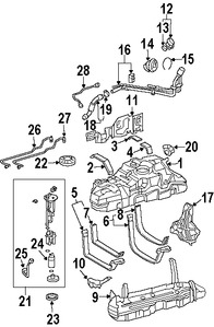 Bomba de combustible Original para Toyota 4Runner Lexus GX470 Marca ...