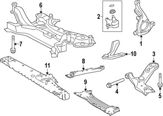 Brazo de Control de suspensión Original para Toyota RAV4 Lexus Marca ...