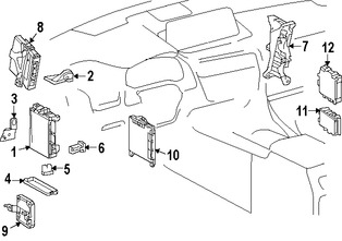 Fusible Original para Toyota Lexus Marca TOYOTA Número de Parte 9098208246