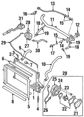 Sensor de temperatura de Refrigerante del motor Original para Volvo S80 ...