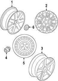 Ruedas Original para Volvo S40 Volvo C30 Volvo V50 Marca VOLVO Número ...
