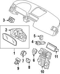 Sensor de Temperatura Intensidad de Luz Original para Volvo Marca VOLVO ...